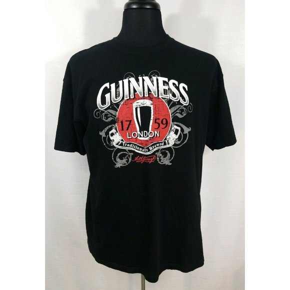 Guinness | Shirts | Guineness Official Merchandise London Mens Xl Logo ...